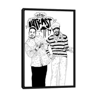 iCanvas "Outkast" by Nick Cocozza Framed Canvas Print - Bed Bath & Beyond - 36818181